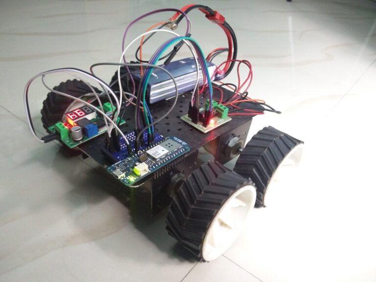 Arduino WiFi Robot Control using Mobile Phone - Tutorial | RootSaid