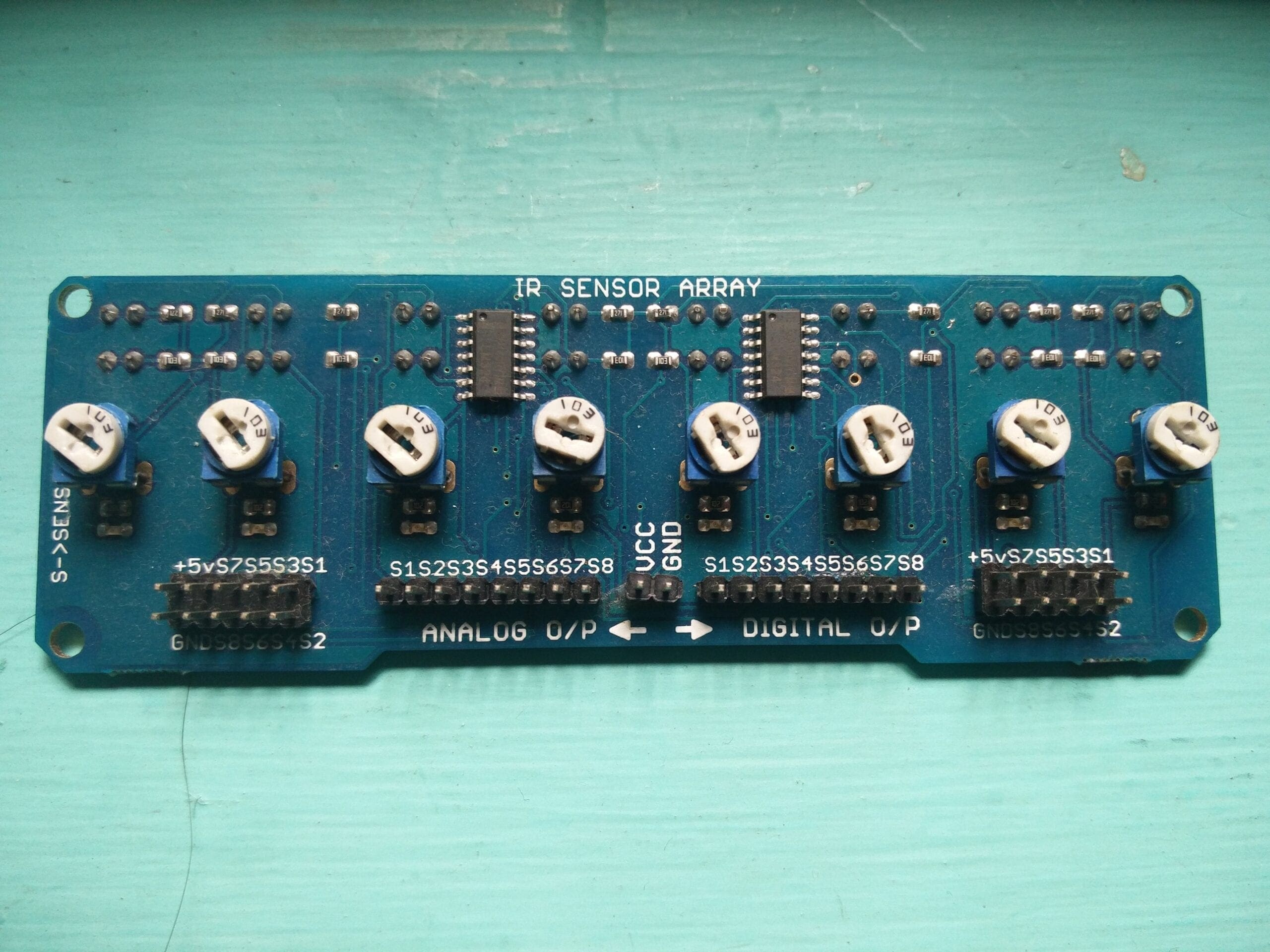 Ir Sensor Array Arduino Projects And Robotics Tutorial 7041