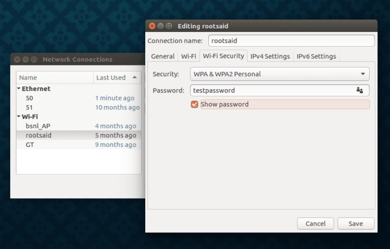 How to Get WiFi Password Saved in Linux | RootSaid