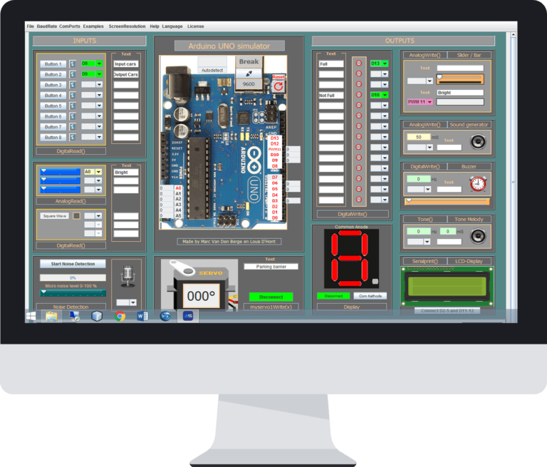Arduino Io Simulator Rootsaid 8006