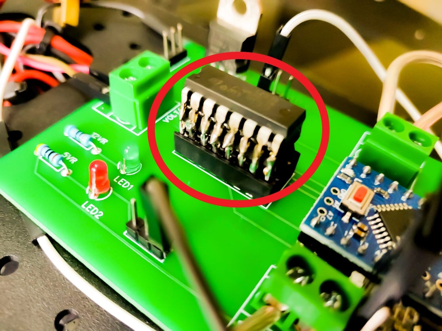 Arduino Motor Shield PCB V1 | 4 Motors at Once | RootSaid
