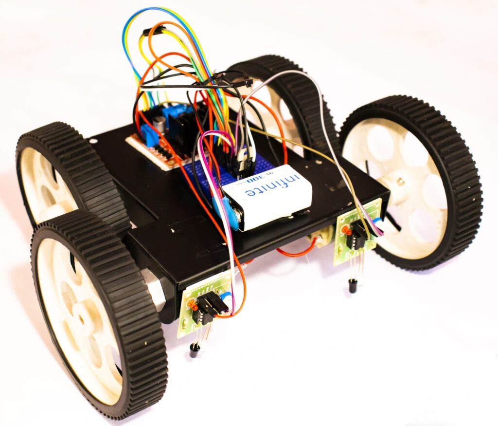 Line Follower Without MicroController For Beginners RootSaid