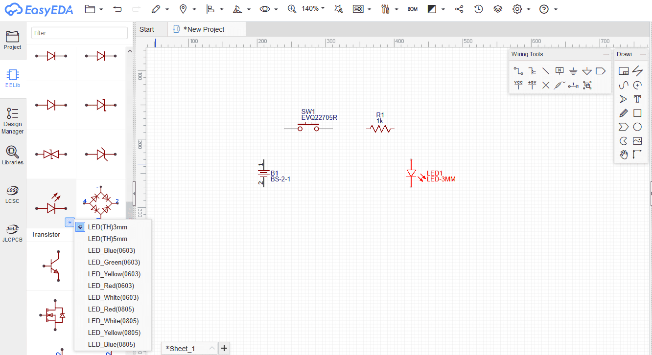 Online PCB Design Tutorial | How to Design PCB Online Step By Step ...
