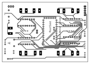 Arduino Motor Shield PCB V1 | 4 Motors at Once | RootSaid