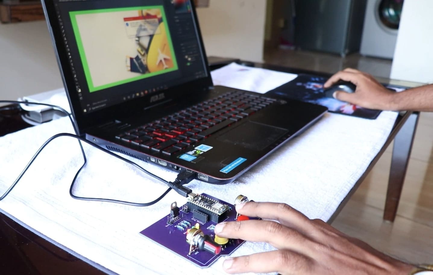 Controlling Photoshop With Arduino Nano Rp 2040 Arduino Hid Project Rootsaid
