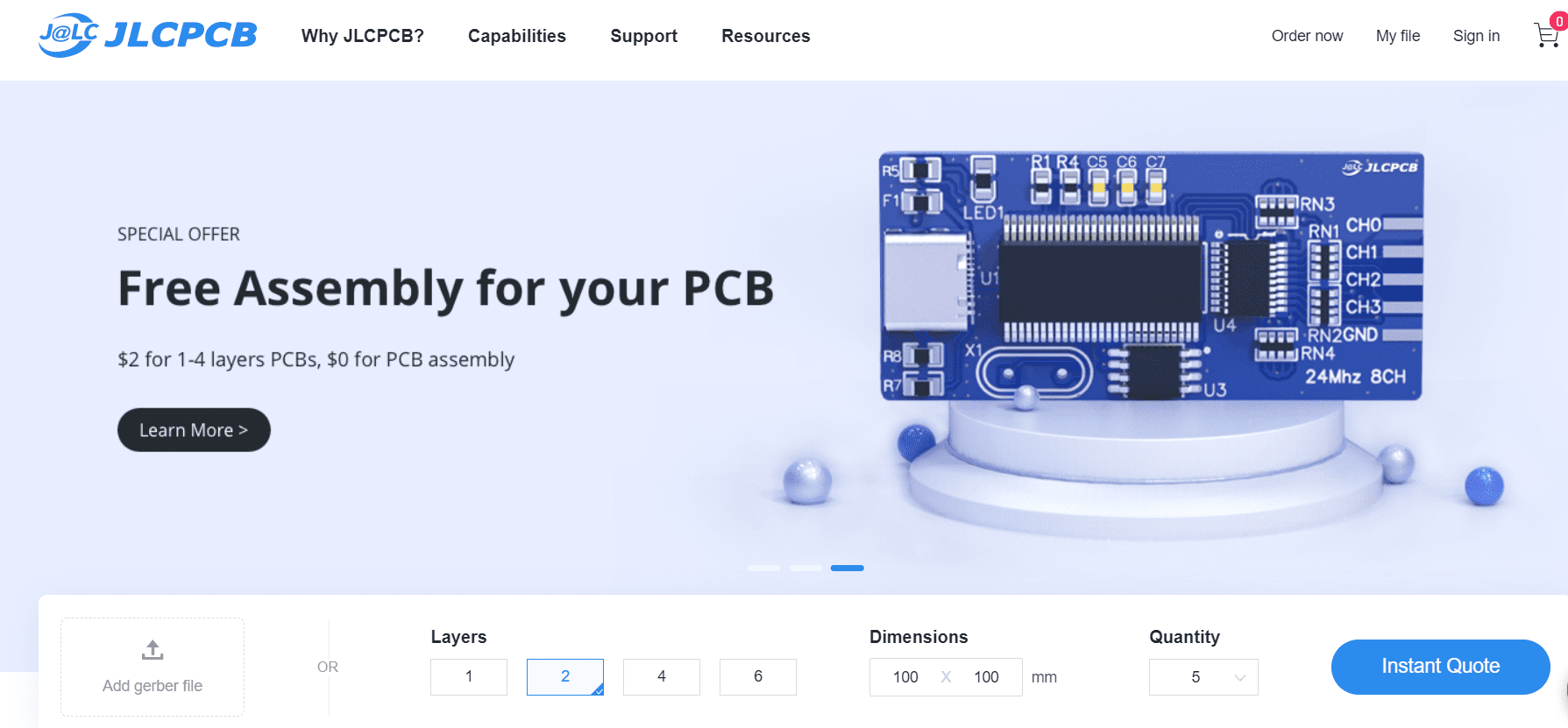 Start making your PCBs! Online PCB SMT Service by JLCPCB Review | RootSaid