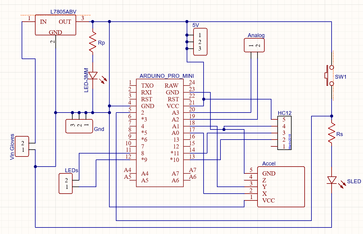 Making A Gesture Controller Glove Using Arduino And Hall Effect Sensor 1869